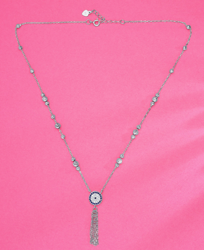 Ocular Charm Lariate Necklace – Silvostyle Jewellery LLP