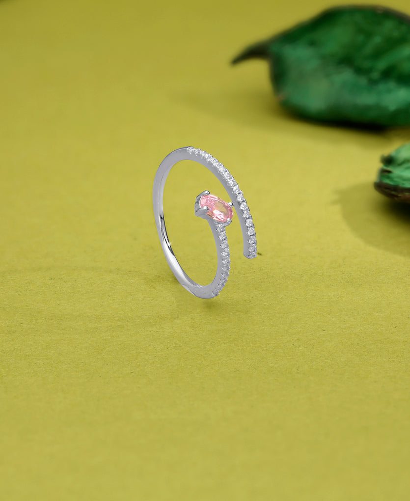 Candlelit Beam Silver Ring – Silvostyle Jewellery